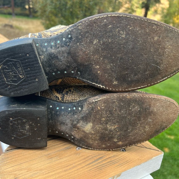 Tony Lama | Shoes | Rare Tony Lama Gold Label D Patchwork | Poshmark